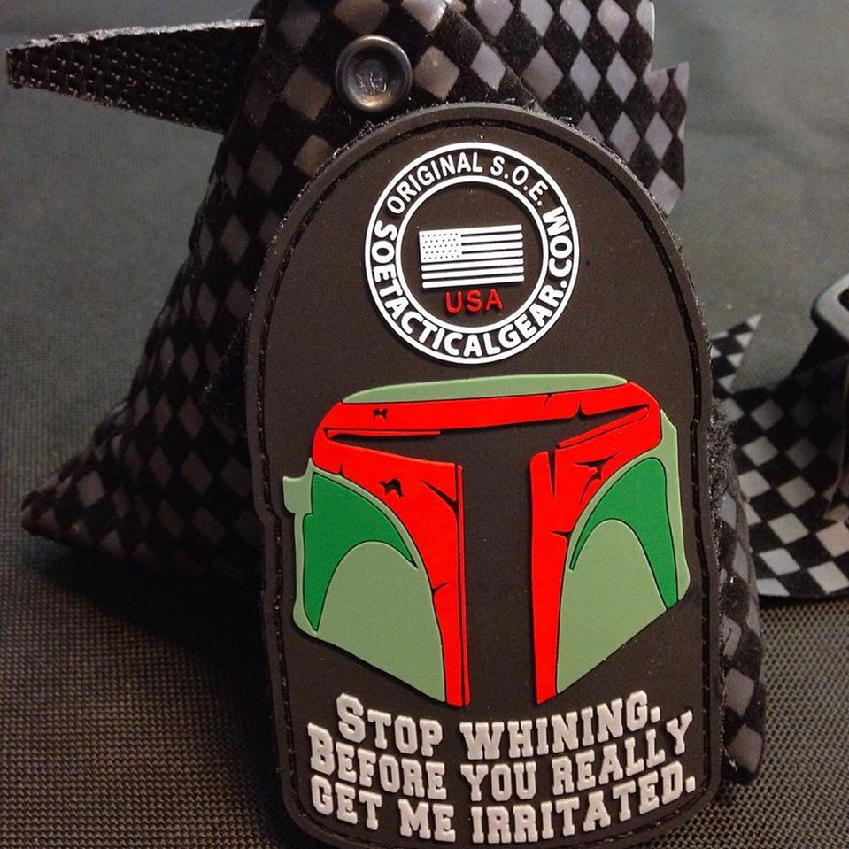 Bobfet PVC patch — Special Operations Equipment