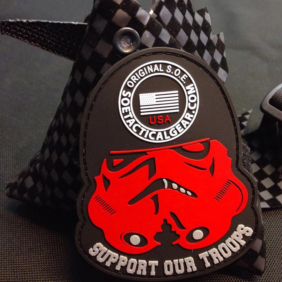 Red Storm Trooper PVC patch — Special Operations Equipment