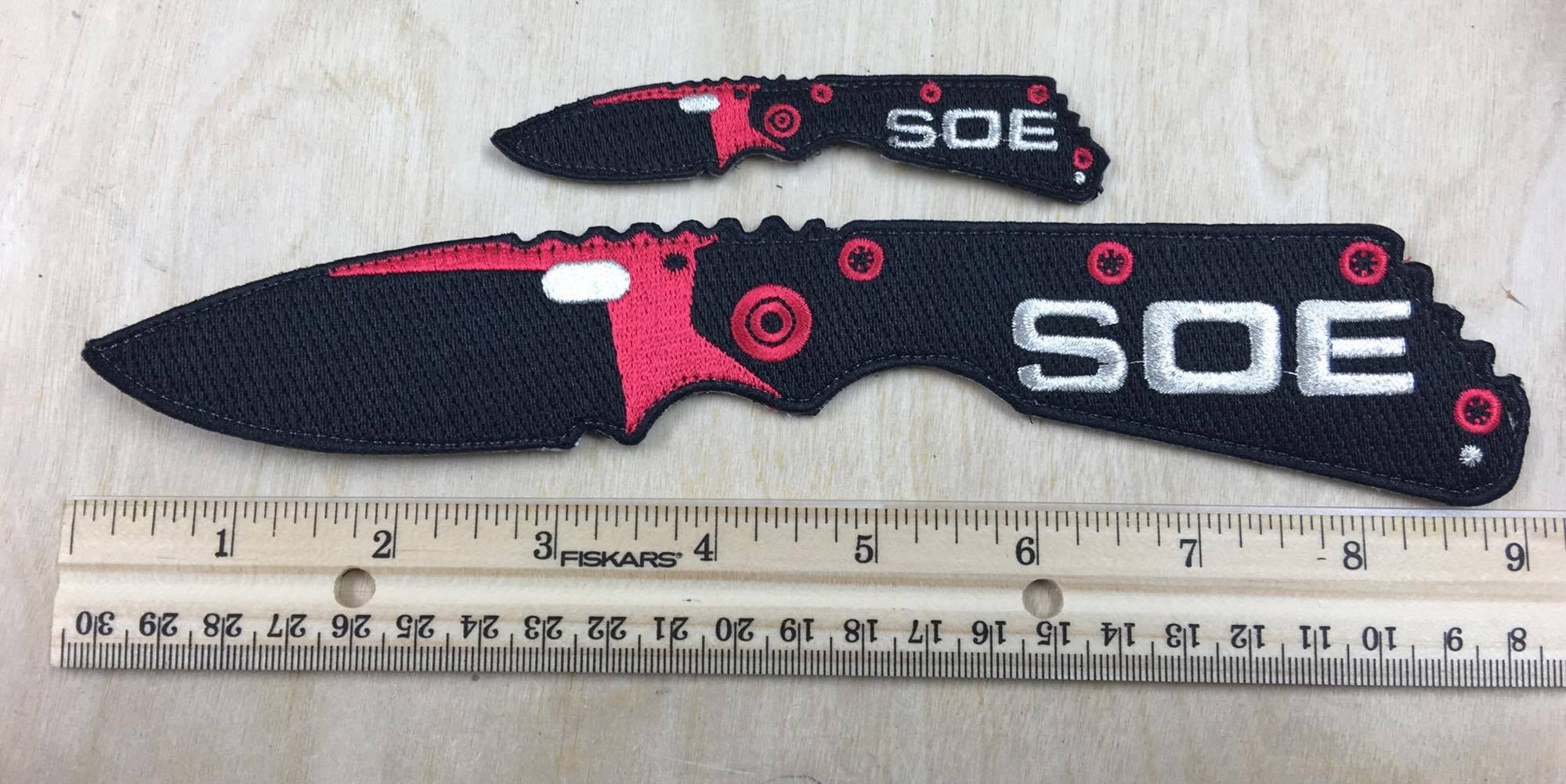 SOE Blade Show 2016 Strider SMF Patch Set — Special Operations Equipment