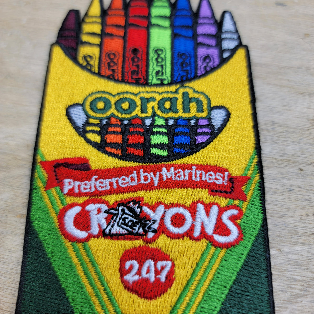 Marine corp birthday Crayons patch — Special Operations Equipment