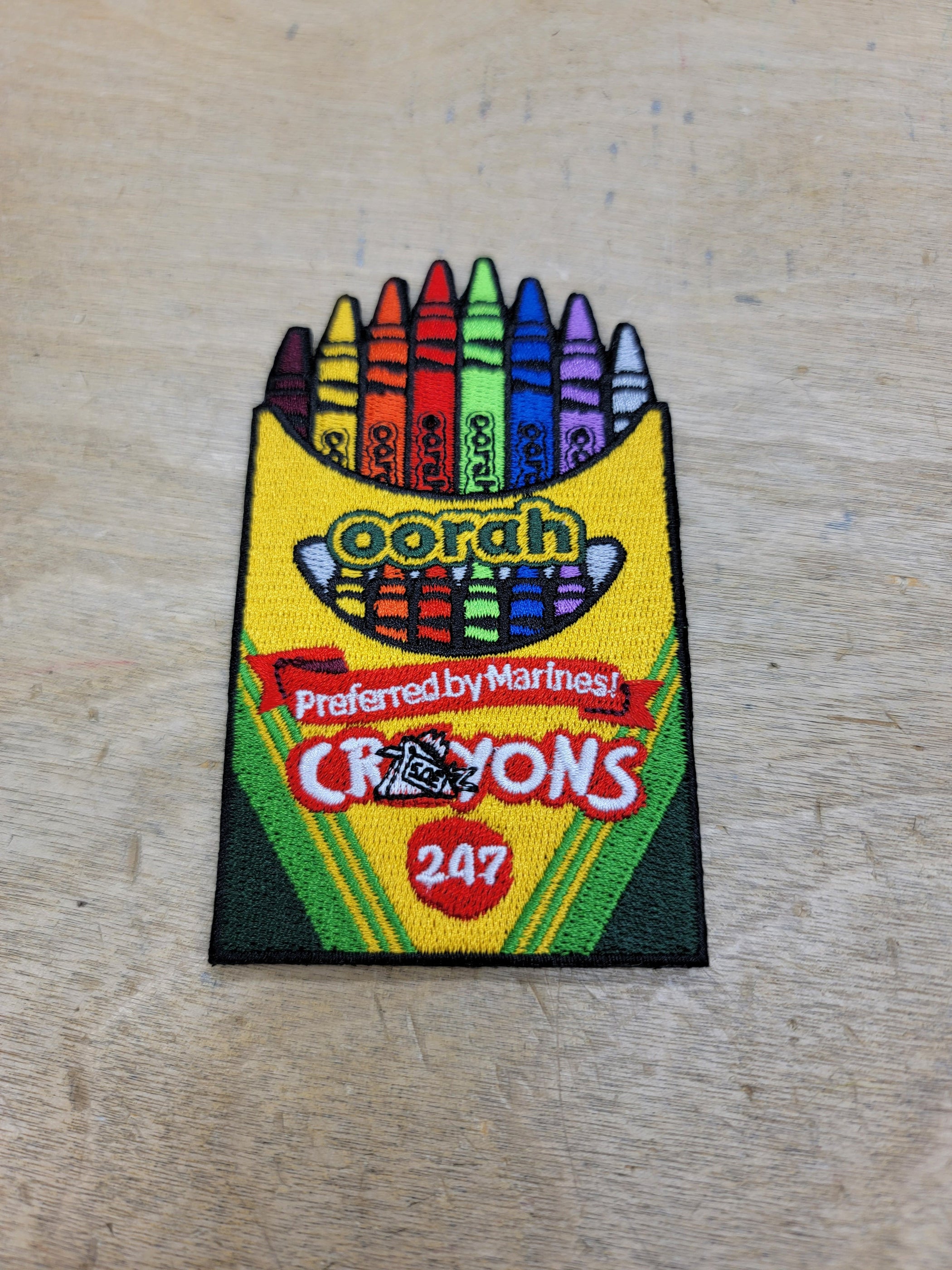 Marine corp birthday Crayons patch — Special Operations Equipment