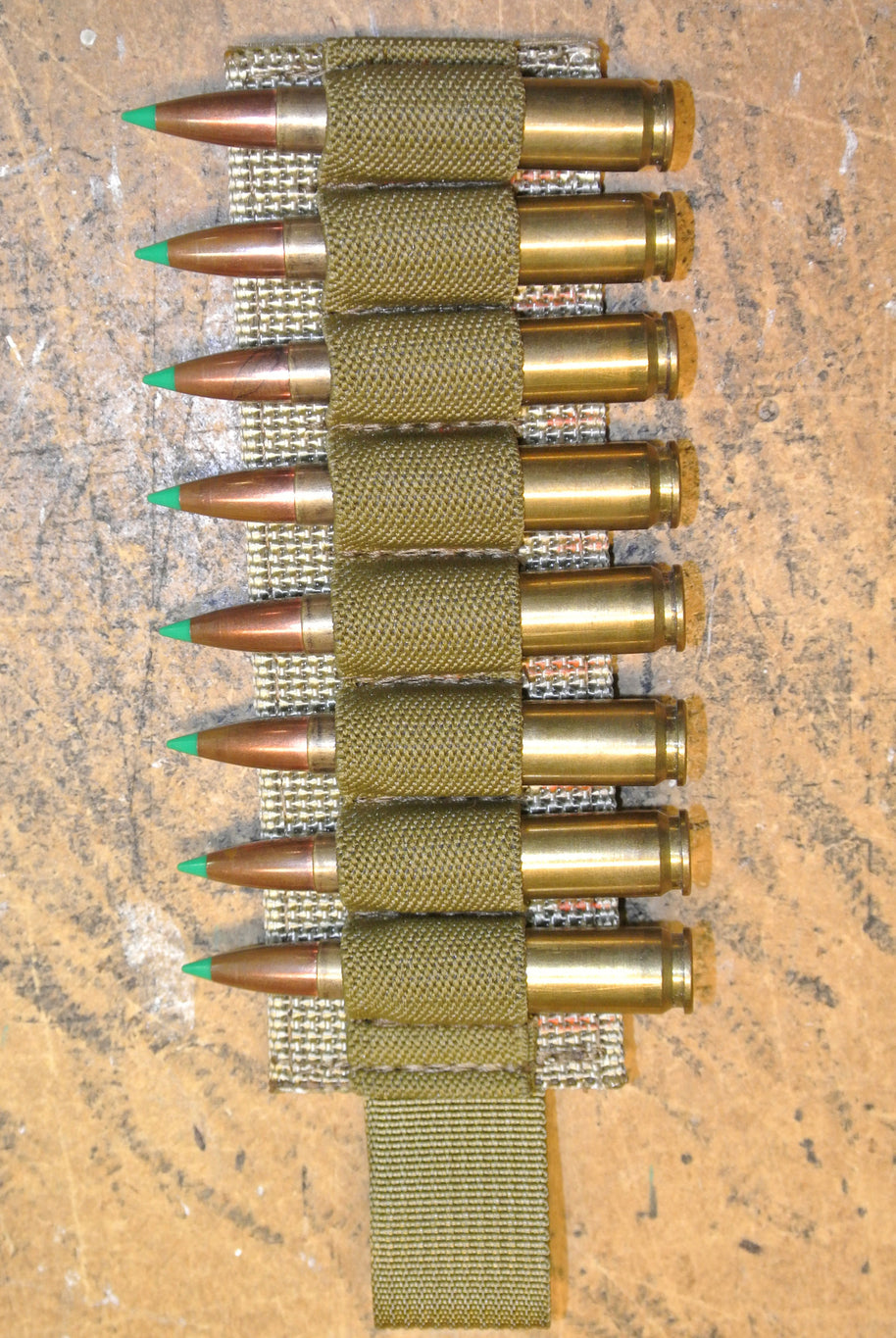 Rifle Ammo velcro backed card — Special Operations Equipment