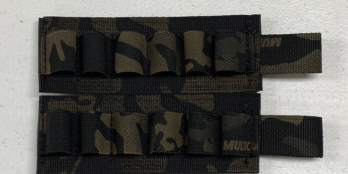 Camo 12 Ga Shotgun Card (velcro backed) — Special Operations Equipment