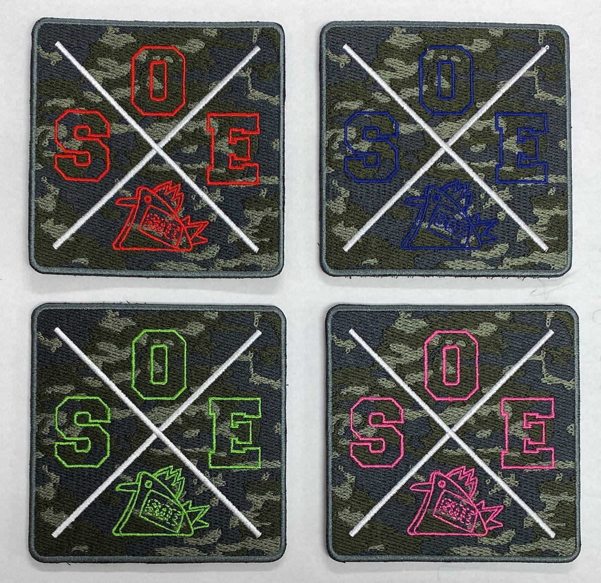 SOE X Camo Patch — Special Operations Equipment