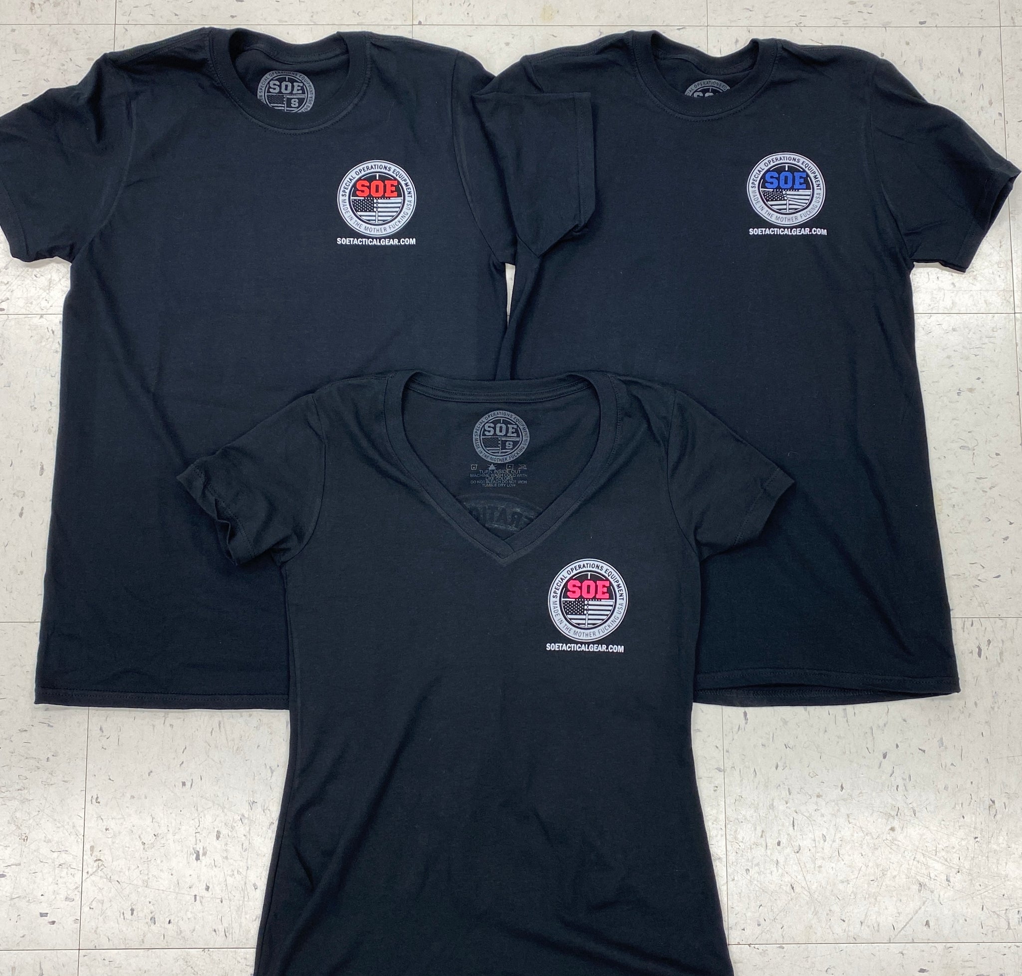 Round Logo T-Shirts — Special Operations Equipment