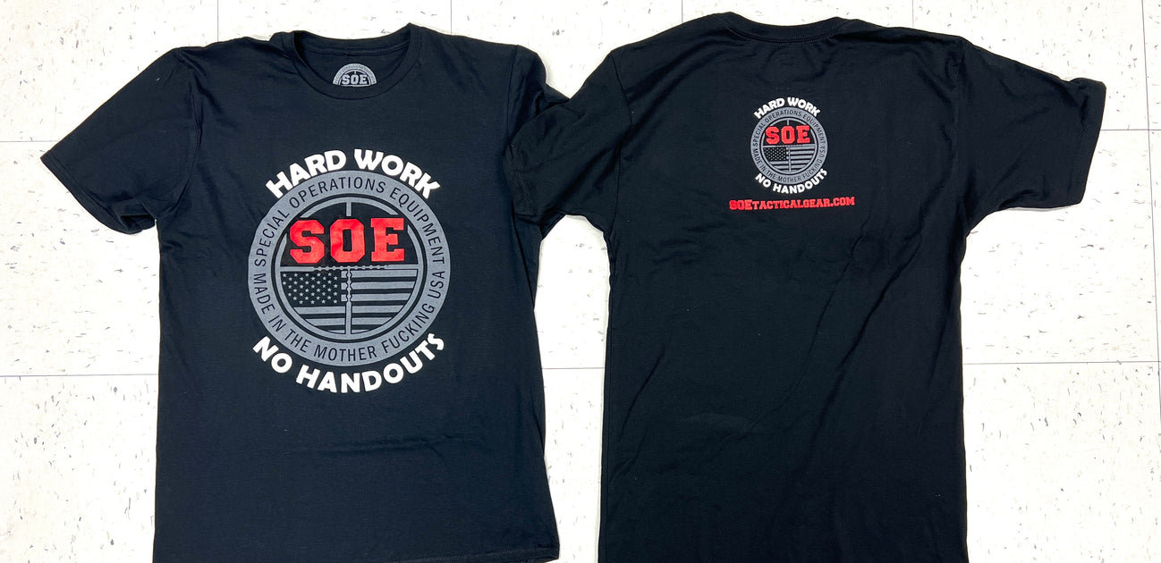 No Handouts T shirt — Special Operations Equipment