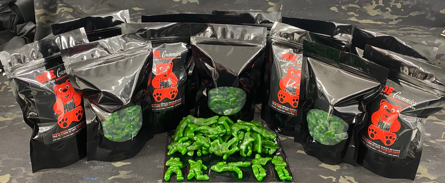 Gummy Army Guys — Special Operations Equipment