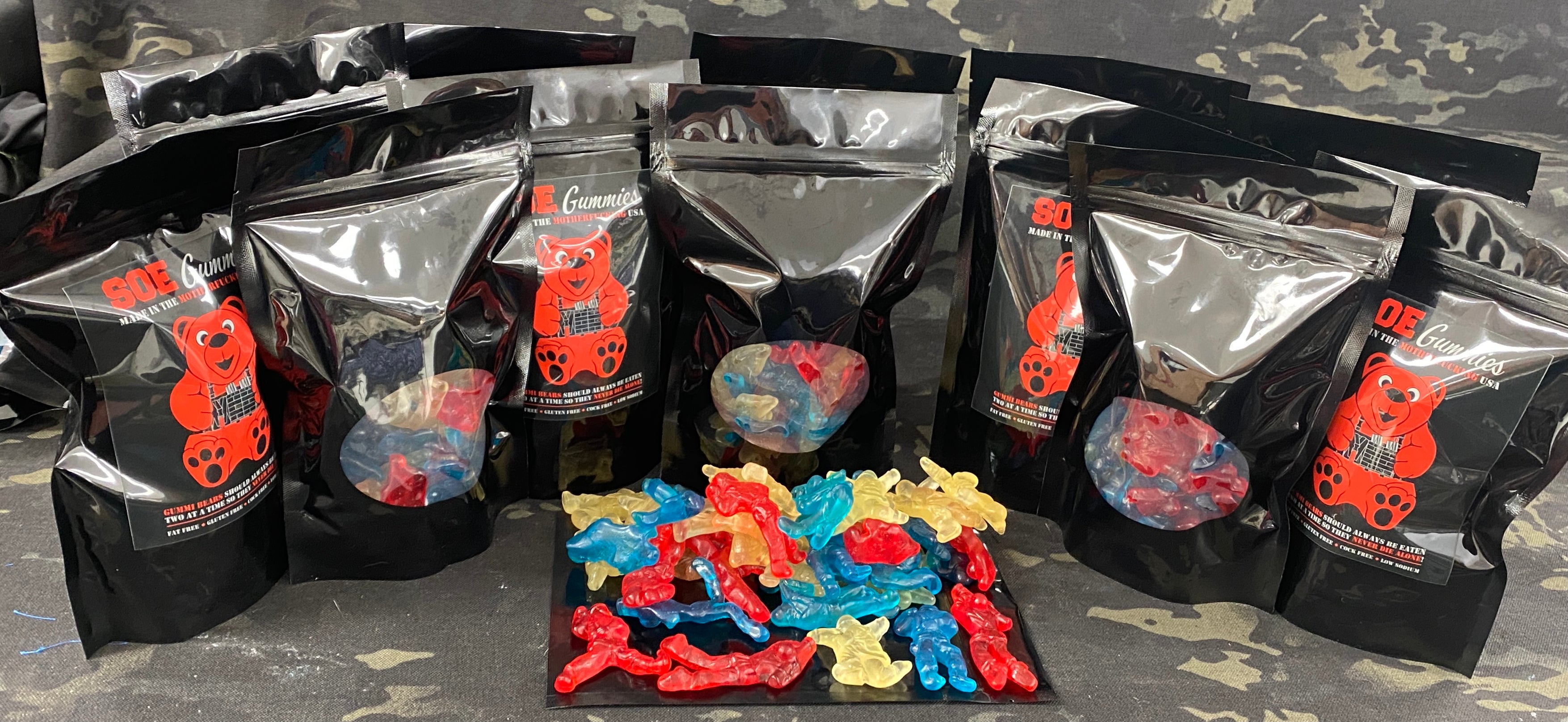Gummy Military Heros — Special Operations Equipment