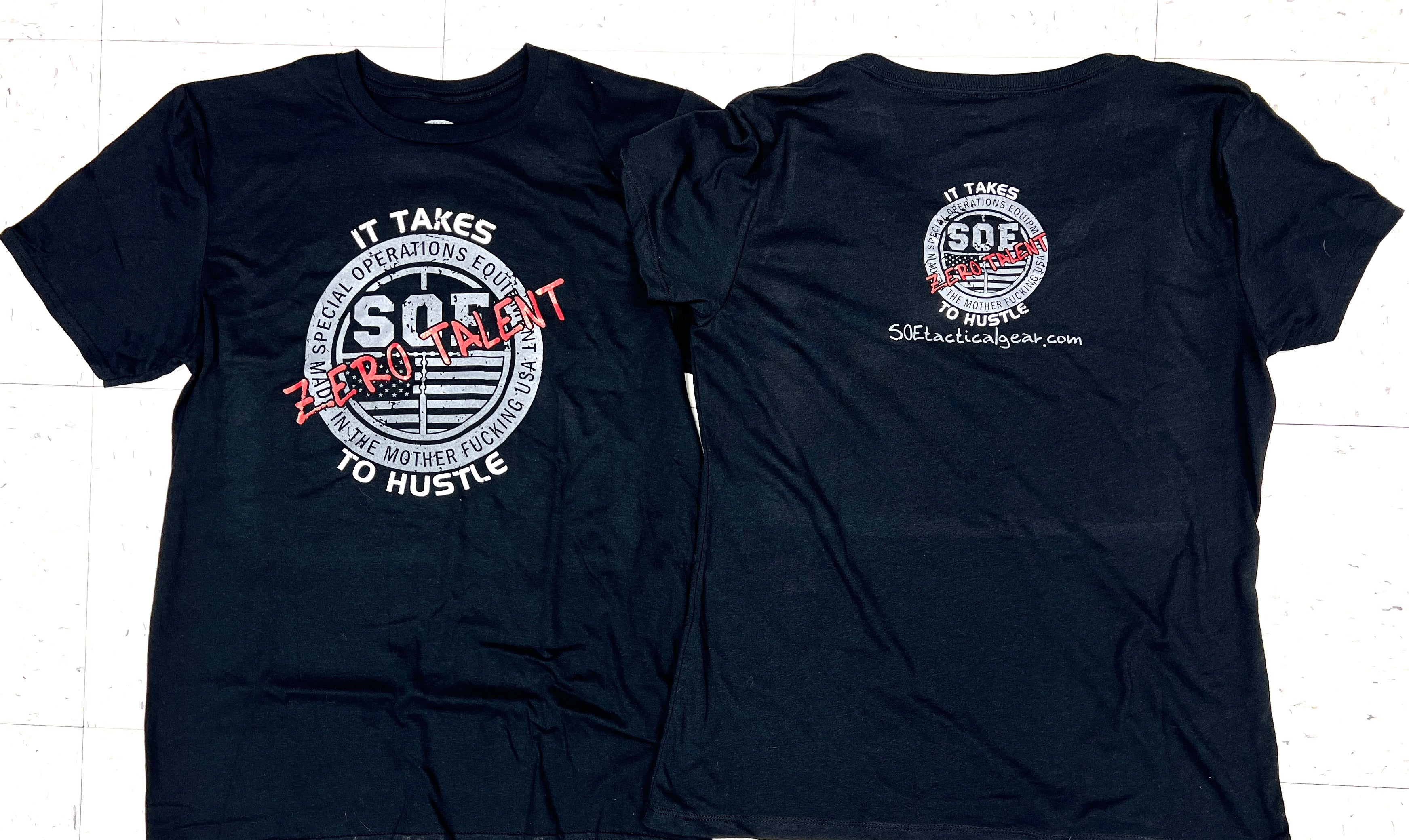 Zero Talent T Shirt — Special Operations Equipment