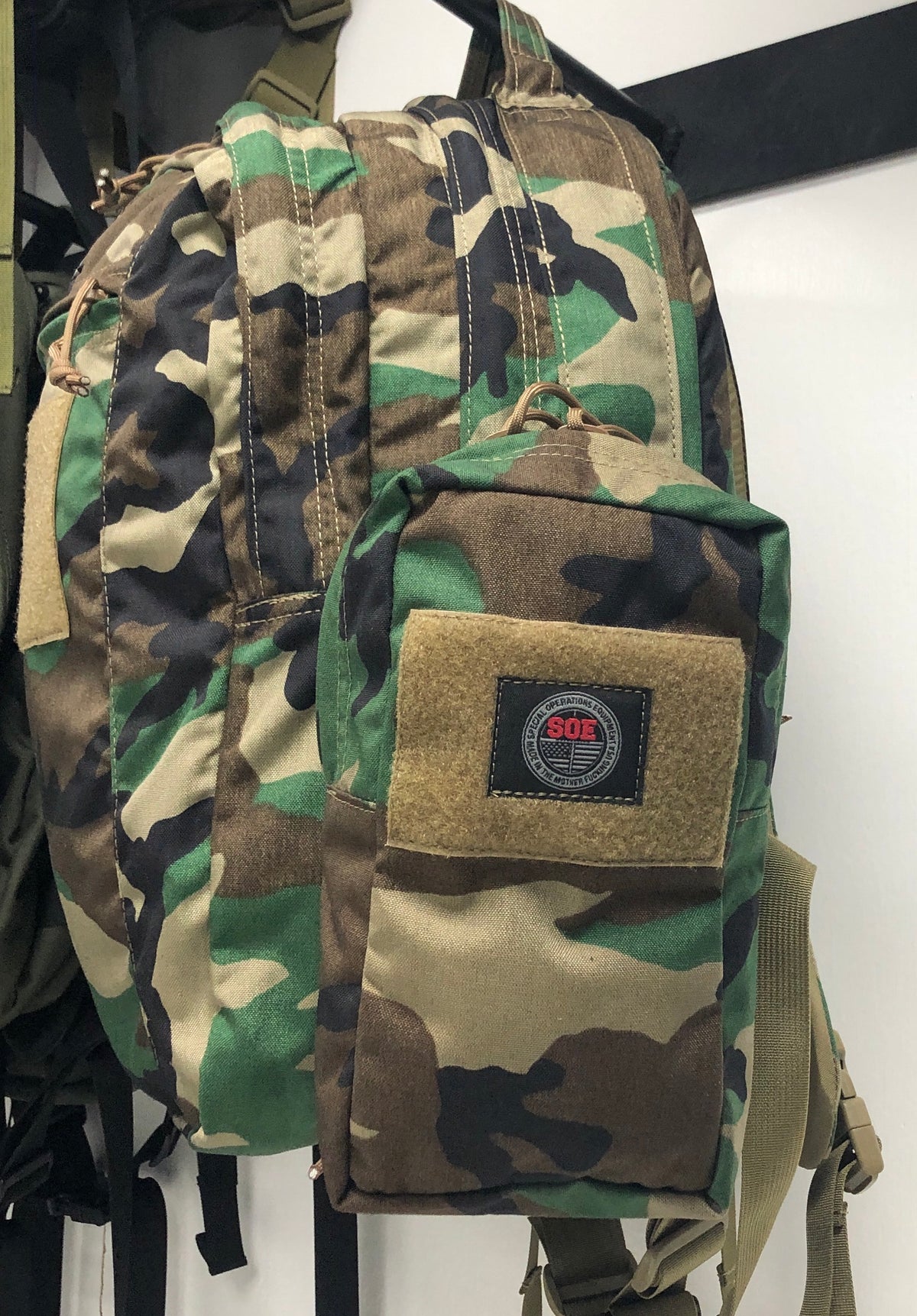 daypack side pouches. — Special Operations Equipment
