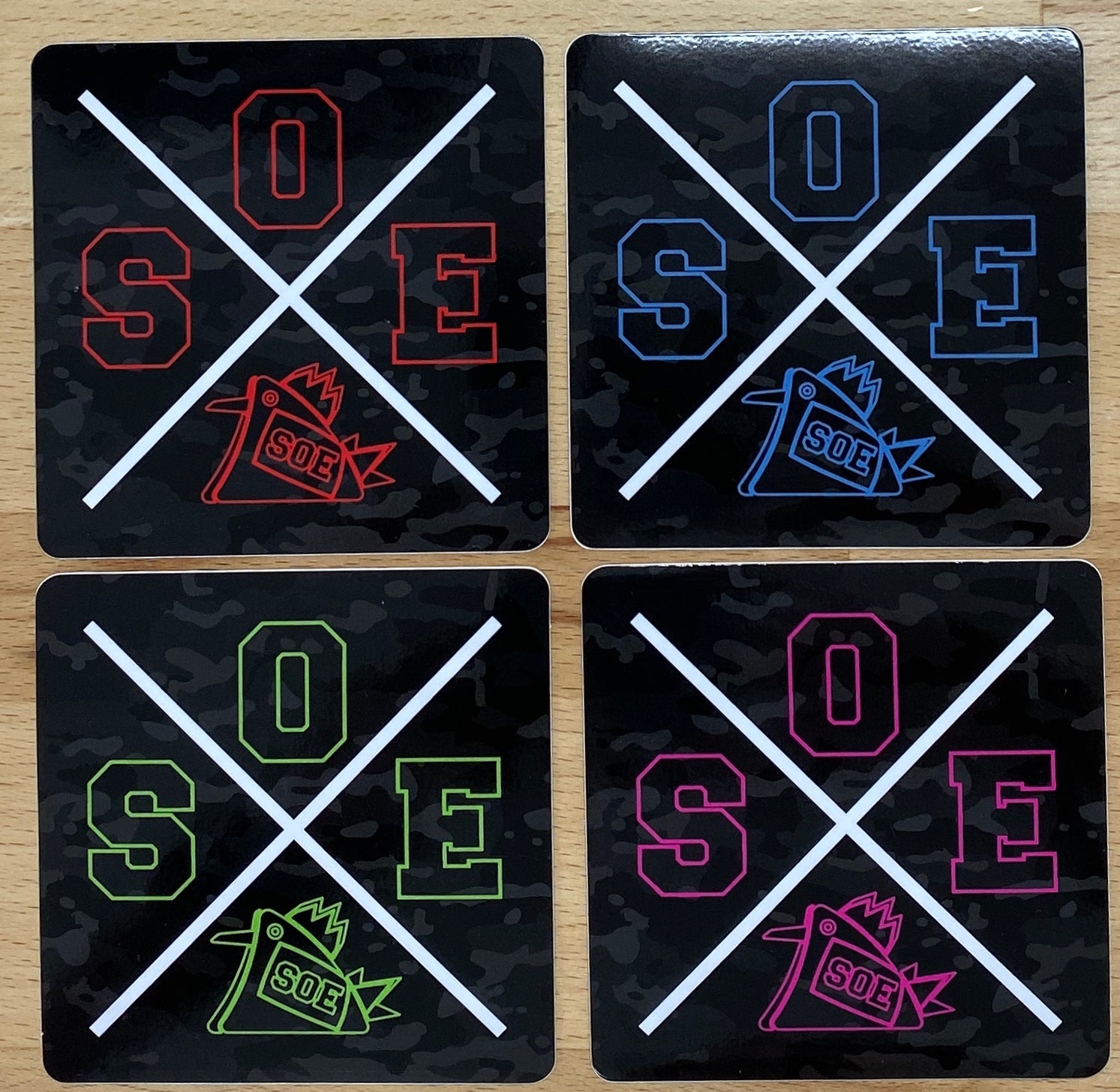 SOE X MCB Stickers — Special Operations Equipment